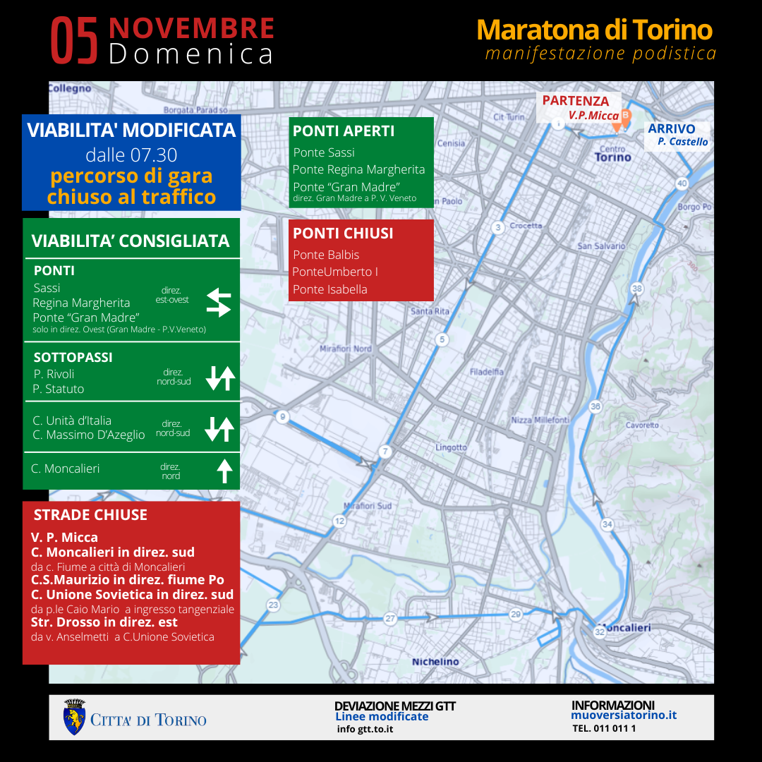 Scaldiamo i muscoli, ecco la Maratona di Torino! - Discoradio